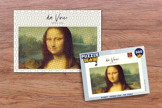 Puzzel Kunst - Mona Lisa - Da Vinci - Legpuzzel - Puzzel 500 stukjes | bol
