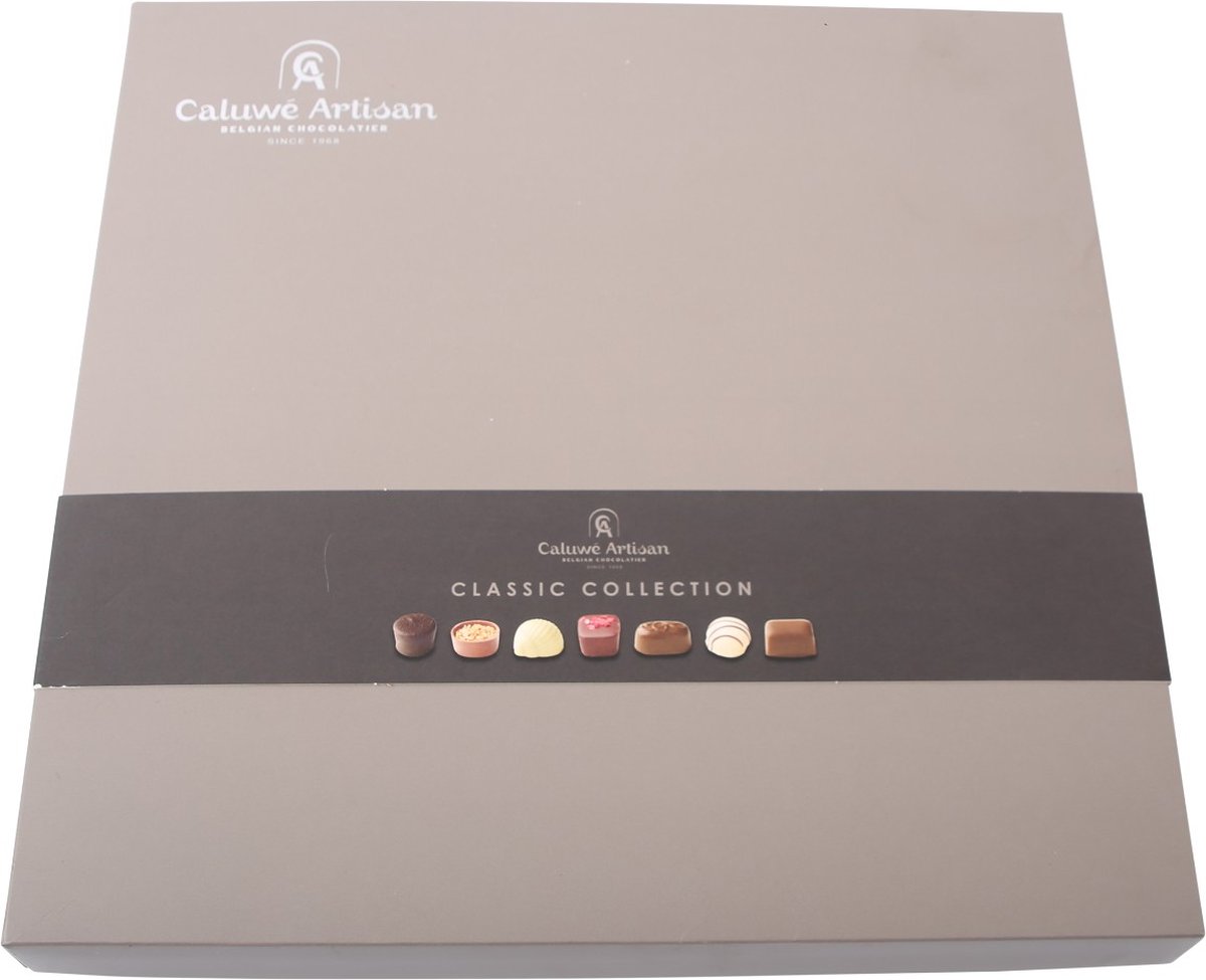 Caluwé Artisan Pralines Classic Collection 49 Bonbons - Doos 835 gram ...