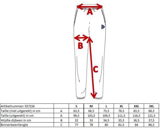 2-Pack Donnay - Joggingbroek met rechte pijp - sportbroek - Heren ...