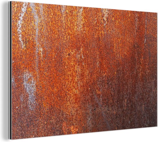 Wanddecoratie Metaal - Aluminium Schilderij Industrieel - Vintage ...