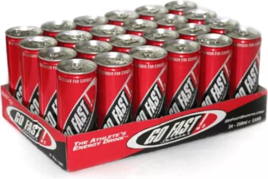 Go fast energy drink blik 25 cl | bol