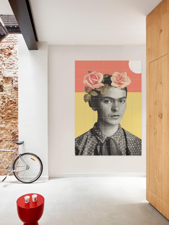 IXXI Frida - Wanddecoratie - Abstract - 80 x 100 cm | bol.com