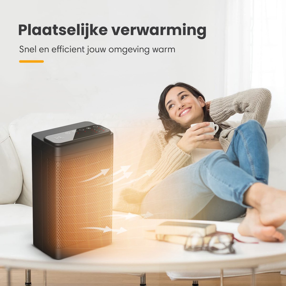 Lifeproducts Elektrische Kachel - Keramische Kachel - Elektrische ...
