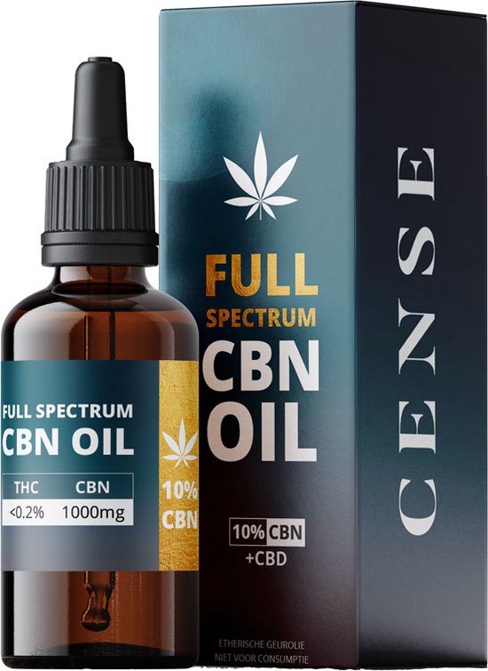 CENSECBD CBN Olie 10% CBN + 2.5% CBD - 10ml | bol.com