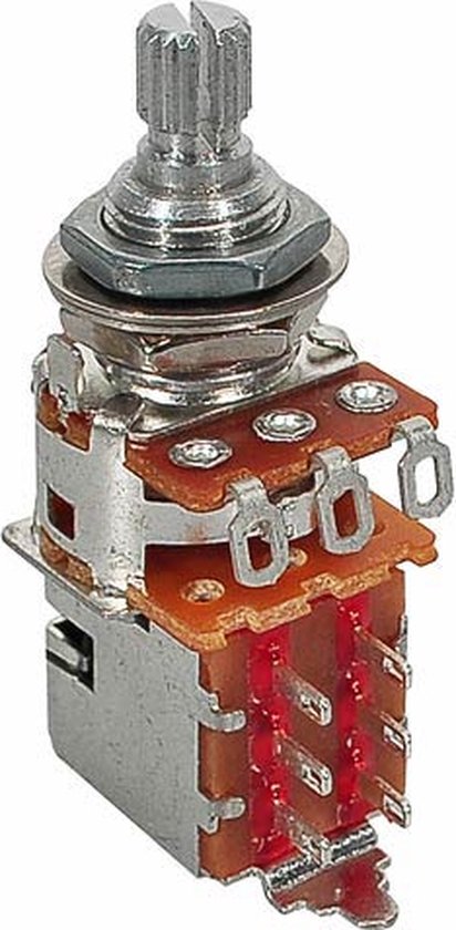 Fender 250K Push/Pull potentiometer met Capacitor en Bushing | bol