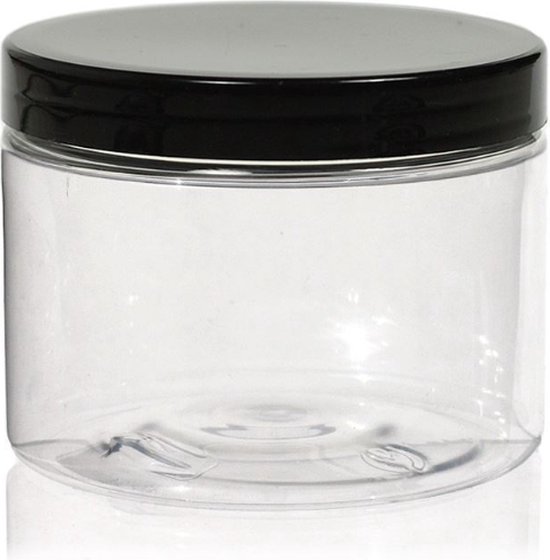 Ornina - 500ml luxe kunststof potjes - recyclebaar - draaideksel | bol