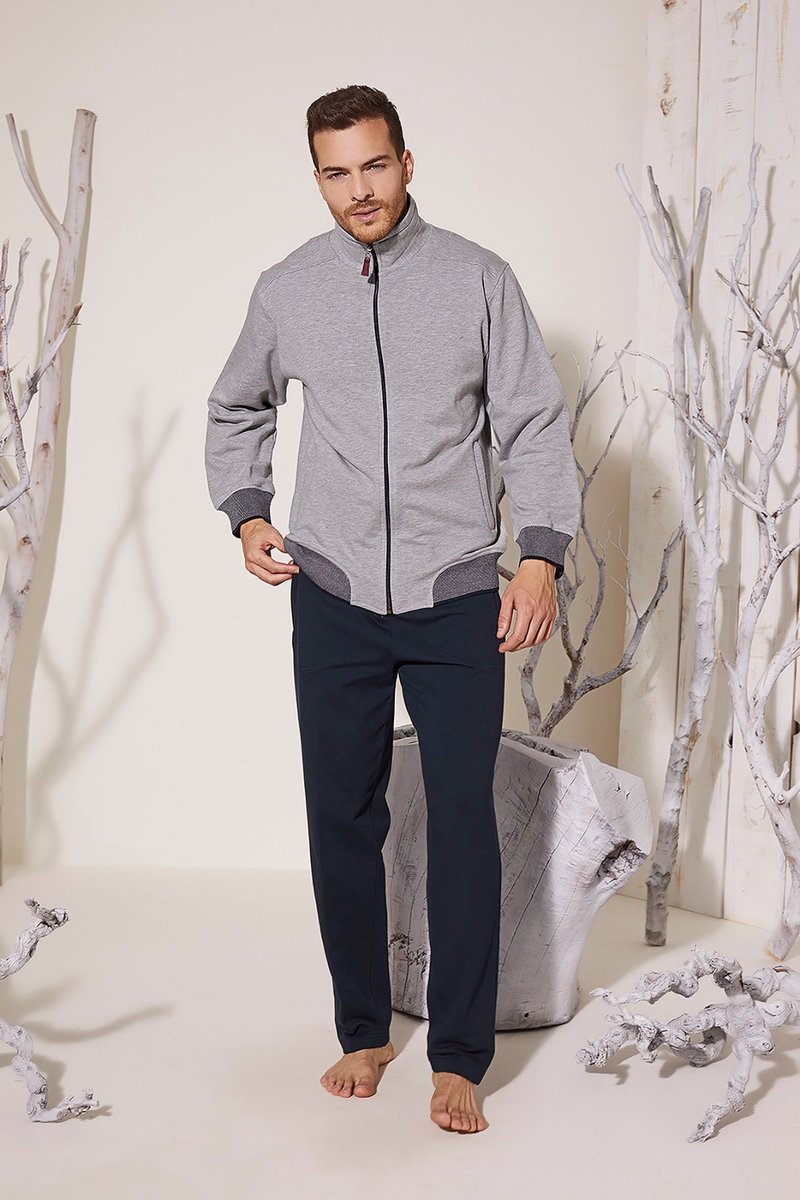 Heren Trainingspak / Huispak Ronald / Grijs / 6XL | bol.com