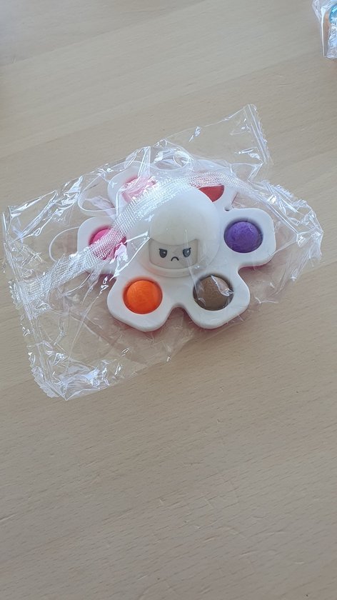 Fidget Toys - Octopus Spinner - Mood Spinner - Pop It Spinner - Fidget ...