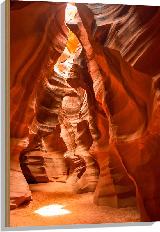 WallClassics - Hout - Antelope Canyon Gang in Ravijn - 60x90 cm - 12 mm ...