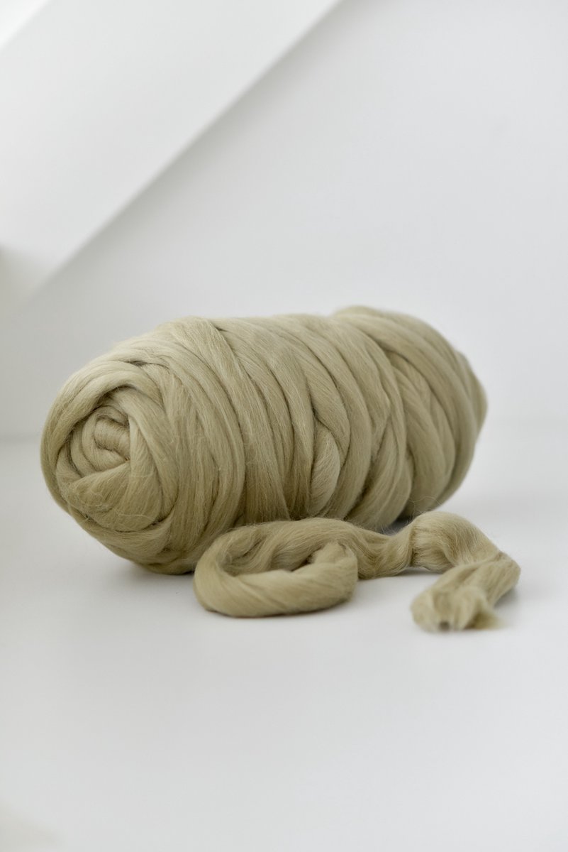Chunky Merino Wol – Lontwol – XXL – Fluffy Wol – Micron 27 - 1 Kilo ...