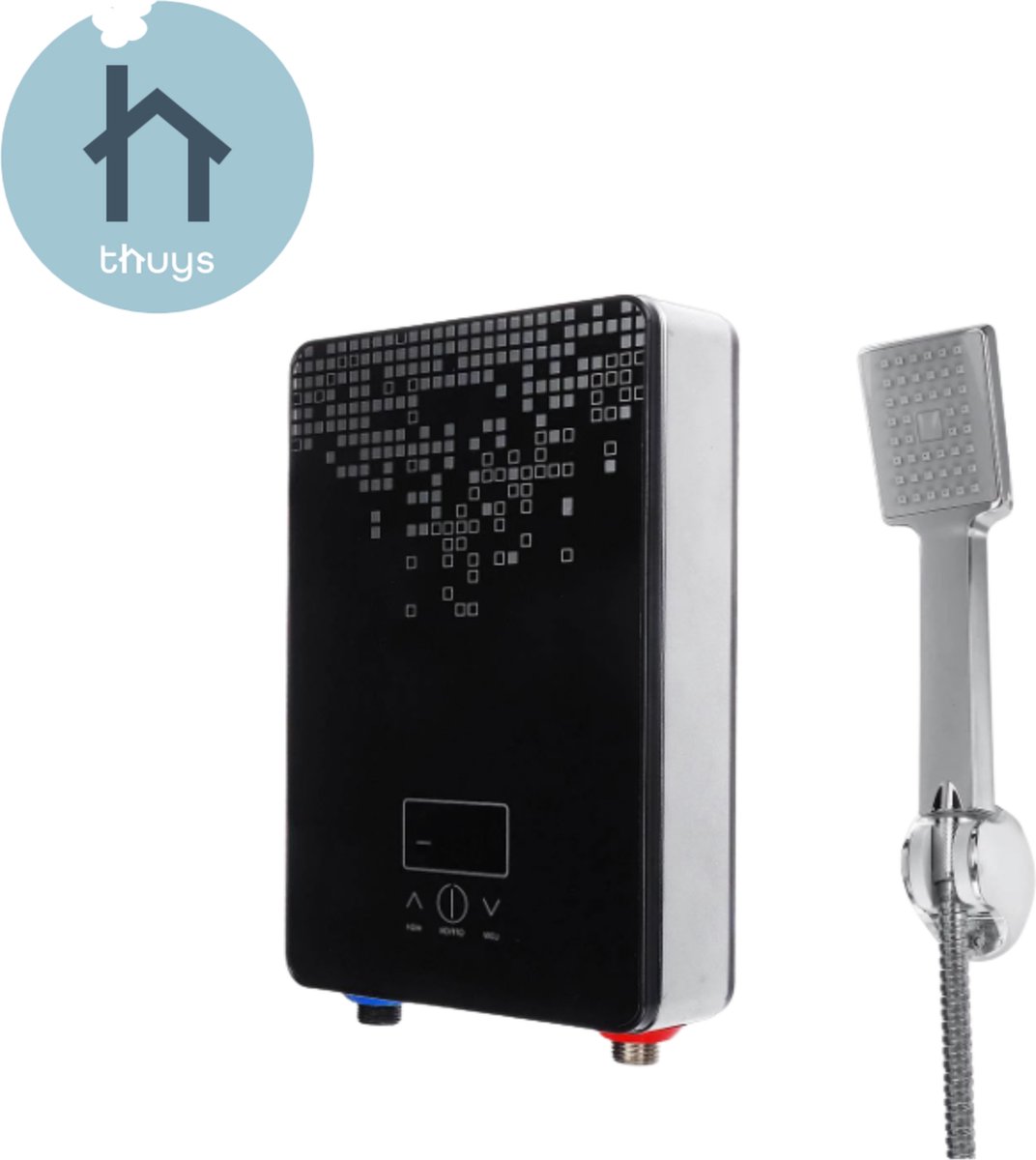 Thuys Doorstroomverwarmer - Elektrische Boiler - Douche Boiler - Snel Warmwater -... | bol.com
