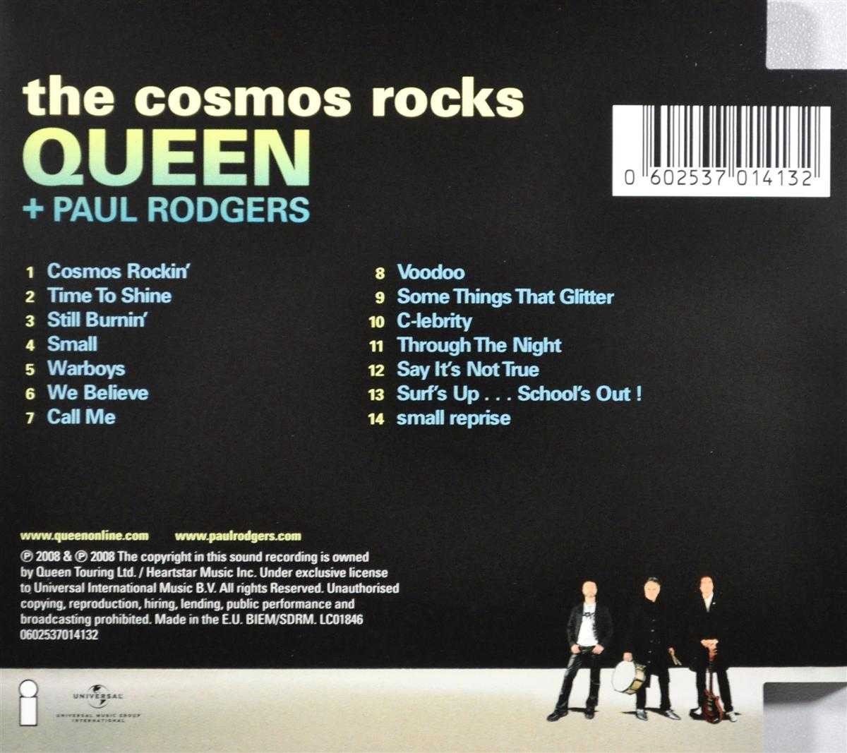 Paul Queen/Rodgers - The Cosmos Rocks (CD), Paul Queen/Rodgers | Muziek ...