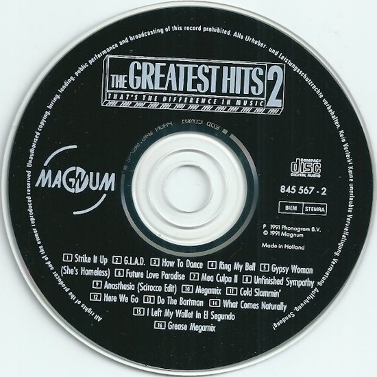 The Greatest Hits - 1991 - 2, various artists | CD (album) | Muziek | bol