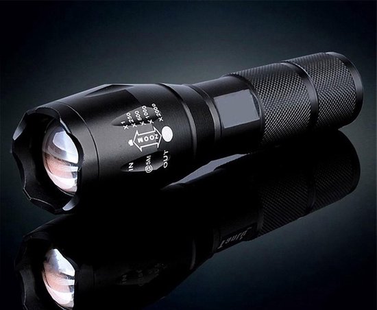Outlite 4500 Lumen LED Torch, Extremely Bright, Rechargeable 3200 mAh ...