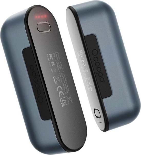 U2S Space Grey TWIN Handwarmer (35-55C°) - 2in1 Heatbank - Powerbank ...