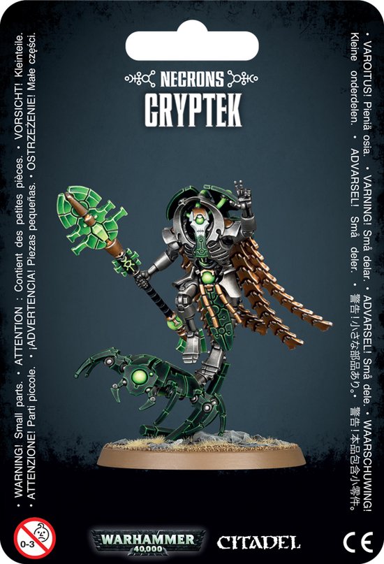 Warhammer 40.000 Necrons Cryptec with Canoptek Cloak | bol.com