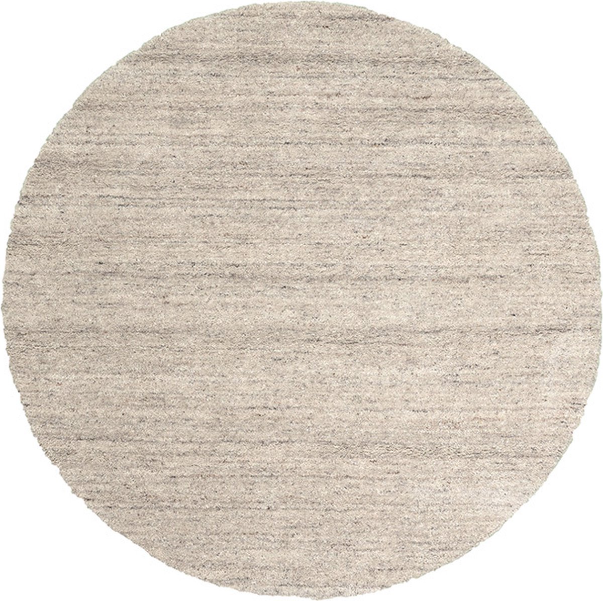 Rond Berber vloerkleed - Aicha Taupe Ø160cm | bol.com