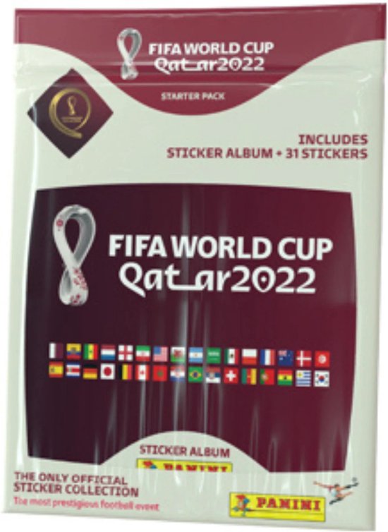 Starter Pack – Panini World Cup 2022 Stickers Qatar Internationale versie | Games | bol.com