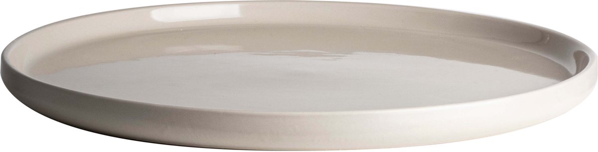 Gusta Table Tales - Bord - Taupe - ø26,5cm - Azur - Dinerbord | bol.com