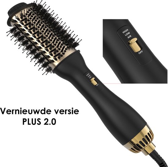 Lisapro Magic Brush Versie 2.0 - Haardroger met Borstel - Föhnborstel ...