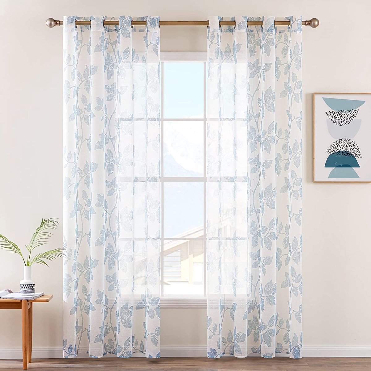 Premium Vitrage – Woonkamer Raam Accessiores – Curtains – Voile | bol.com
