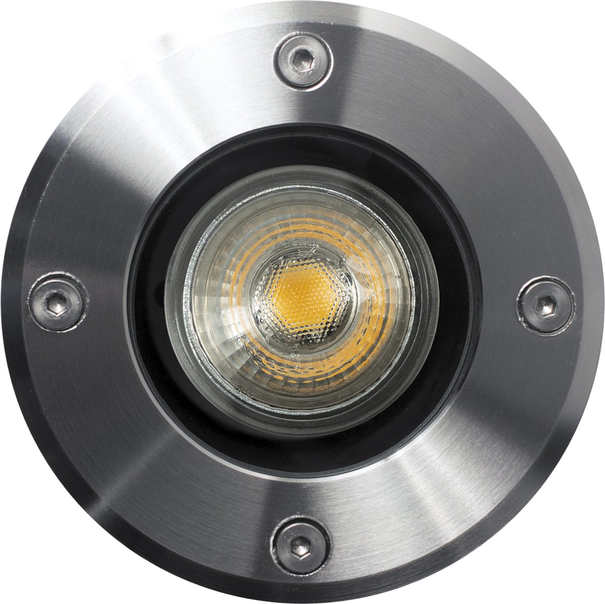 KS Verlichting - Grondspot Ø11 Rond RVS - inclusief GU10 led lichtbron ...