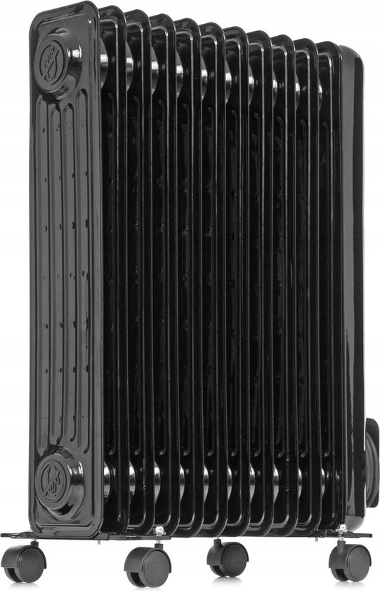 Elektrische kachel radiator 11 ribben 2500 watt | bol
