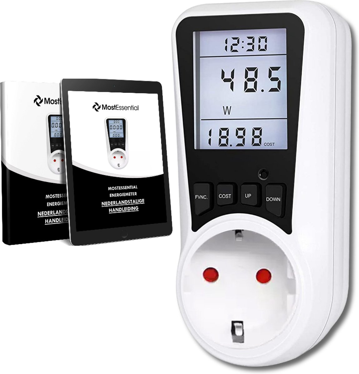 MostEssential Premium Energiemeter - Verbruiksmeter - Energiemeter ...