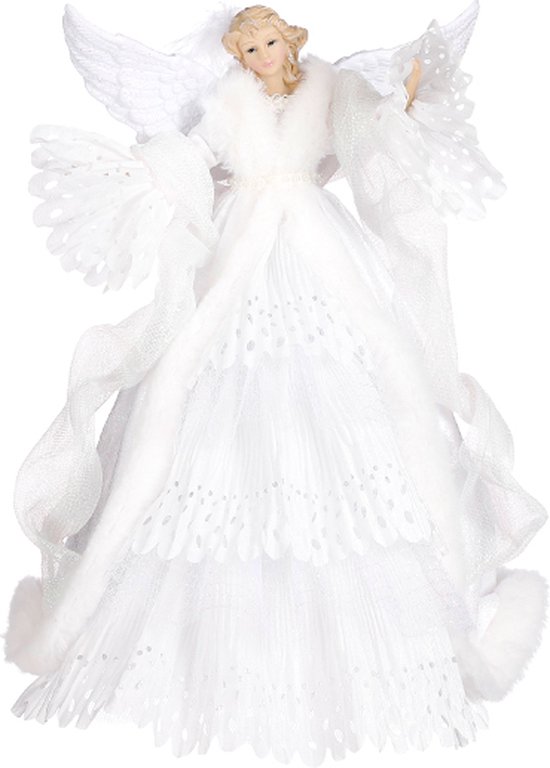 House of Seasons Engel - Wit - 41 cm | bol