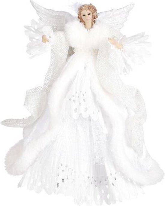 House of Seasons Engel - Wit - 28 cm | bol