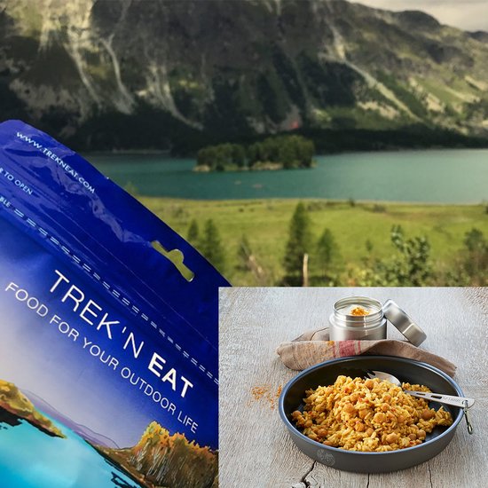 Trek'n Eat Emergency Food - Vegetarische burger in blik - 4 porties - 15 jr houdbaar -... | bol.com