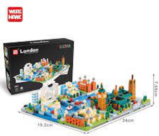 Miniblocks - bouwset / 3D puzzel - Londen - micro-sized building block ...