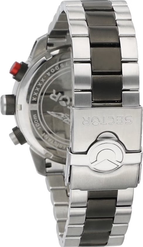 Sector - Heren Horloge R3253575006 - Zilver | bol.com
