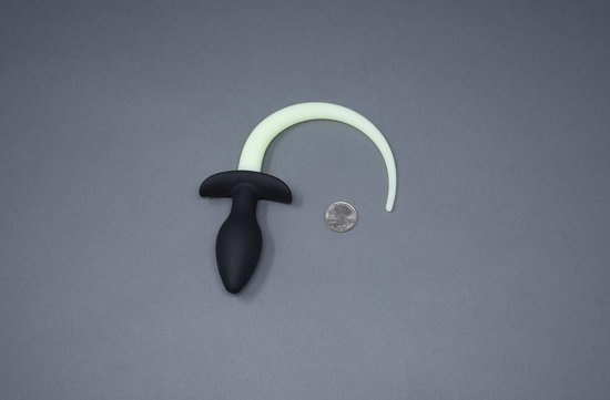Andrew Christian Glow In The Dark Pig Plug - Varkensstaart Buttplug ...