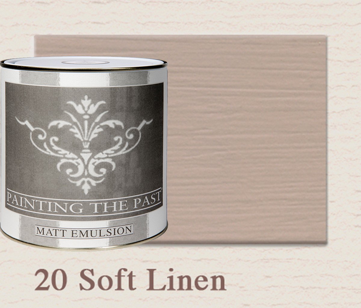 Painting the Past Matt Emulsion Krijtverf Soft Linen (20) 2.5 L | bol