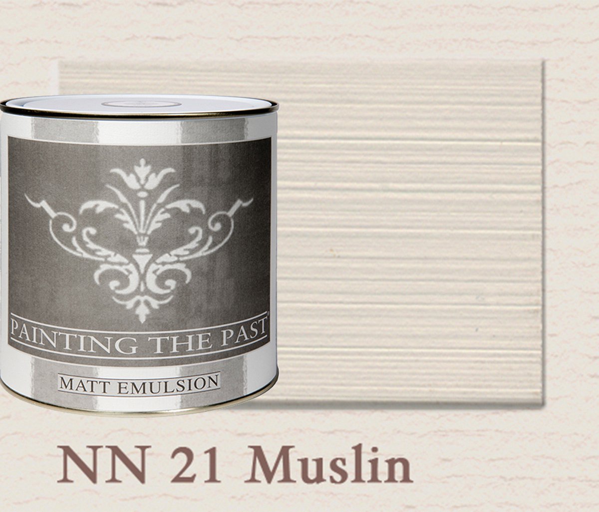 Painting the Past Matt Emulsion Krijtverf Muslin (NN21) 2.5 L | bol