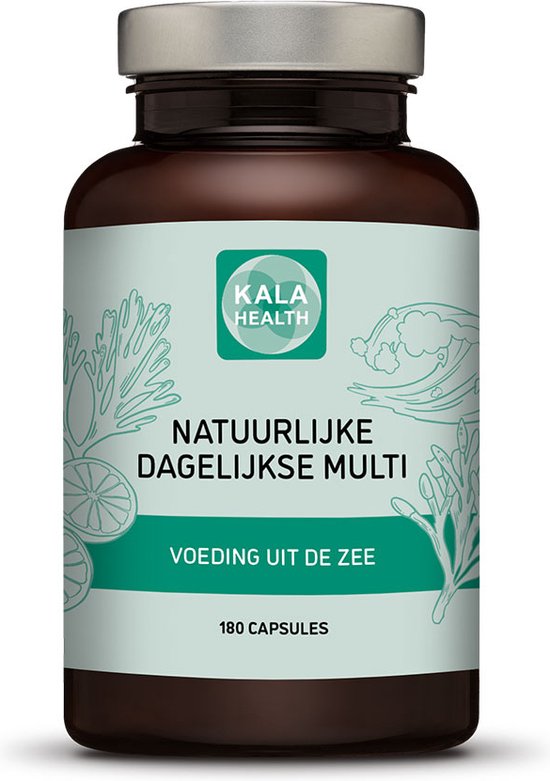Natuurlijke Multivitamine - 180 Capsules - De meest complete ...