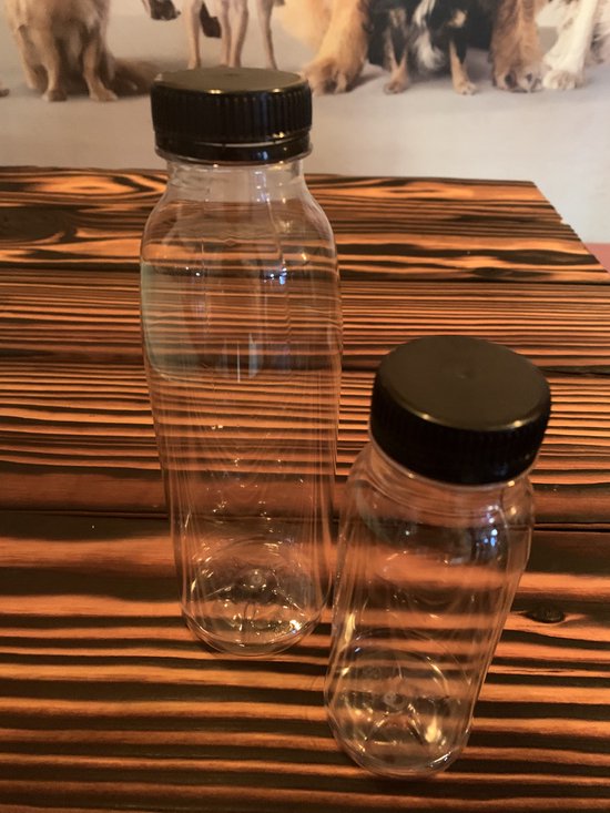 PET fles-Flessen-Met Dop-250ml-10stuks | bol.com
