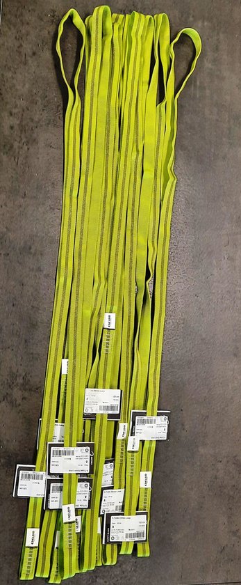 Edelrid X-Tube sling 25mm 30 KN - 120 cm - groen | bol.com