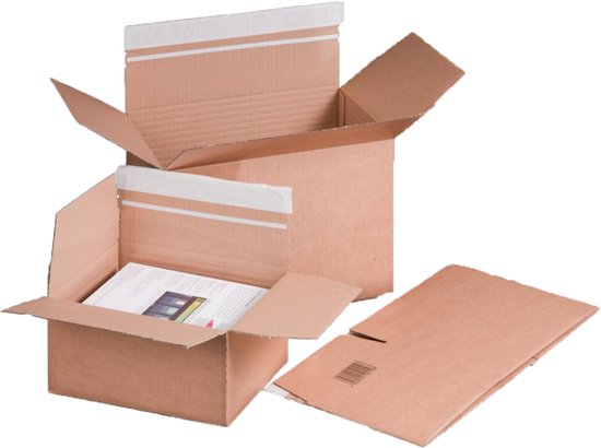 Bankers Box verzenddozen Fastfold A4 met variabele hoogte bruin | bol.com