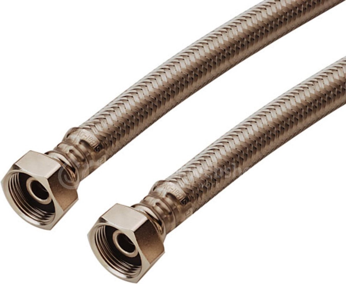 Tucai RVS Flexibele Aansluitslang DN13 100cm 3/4" binnendraad | bol.com