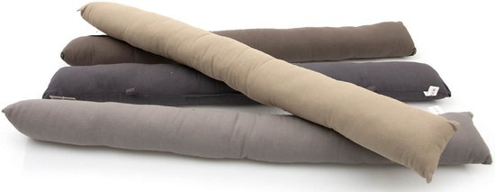 Ikado Tochtrol - tochthond - Tochtstopper - katoen - lichtgrijs 85 x 8 ...