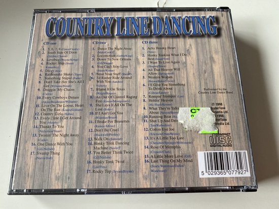 CD; Country line dancing, Various | Muziek | bol