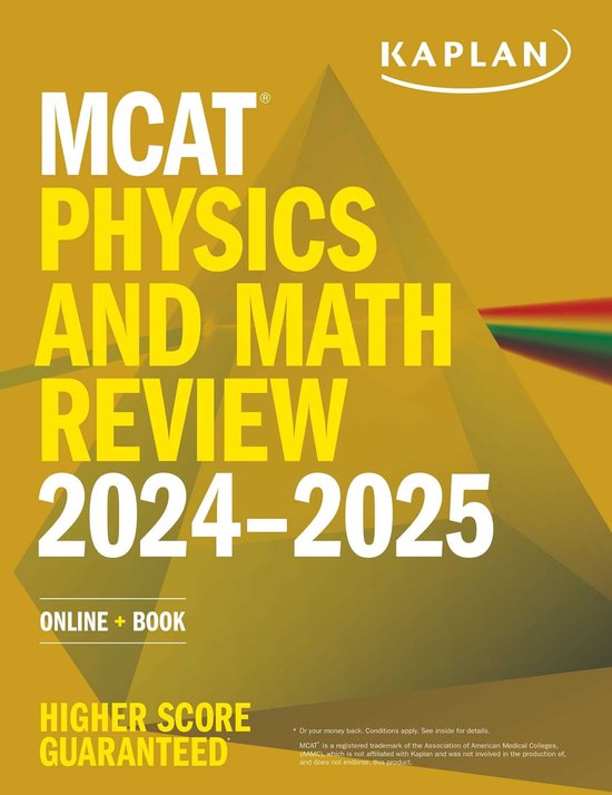 Kaplan Test Prep - MCAT Physics and Math Review 2024-2025 (ebook ...