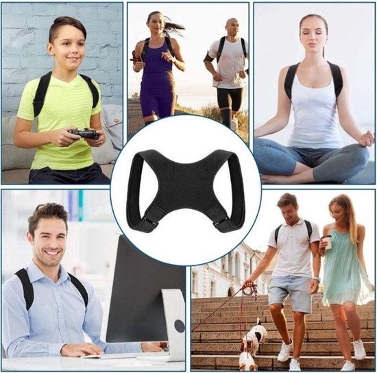 Rugbrace voor corrigerende houding - Postuur corrector - Houding ...