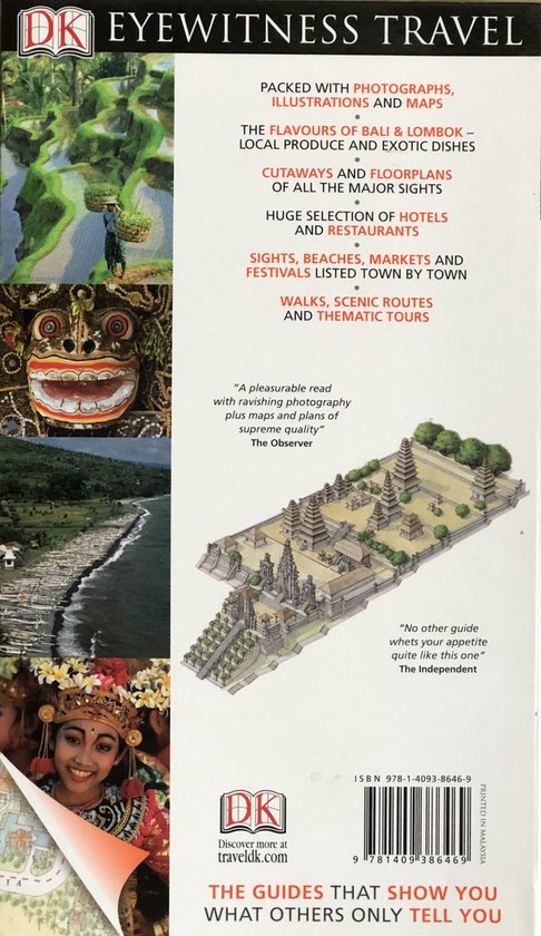 DK Eyewitness Travel Bali & Lombok Guide, DK Eyewitness Travel | 9781409386469 | Boeken | bol