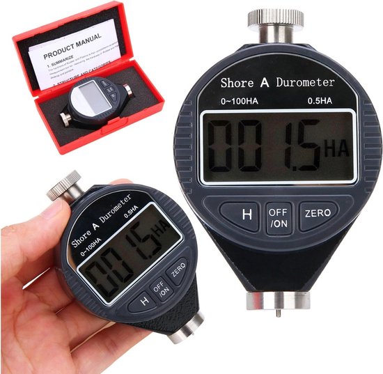 Durometer (Shore A meter) voor Rubber | bol