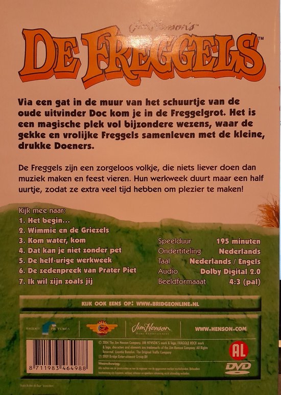 Fraggle Rock Dvd 1 - De Freggles (Dvd), DE FREGGELS | Dvd's | bol