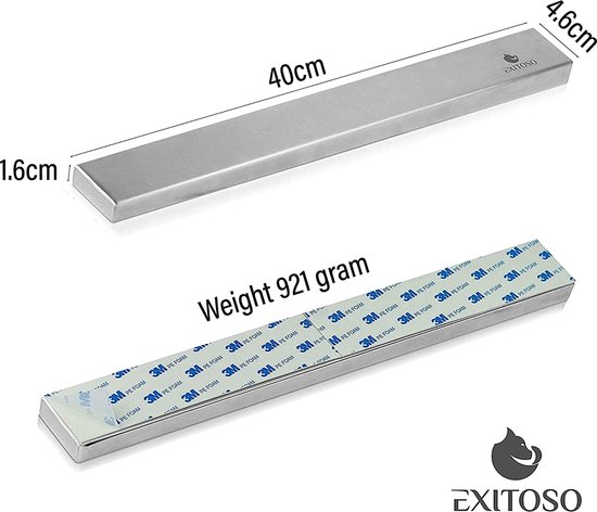 Exitoso messenblok magnetisch - Messenblok roestvrijstalen zelfklevend ...