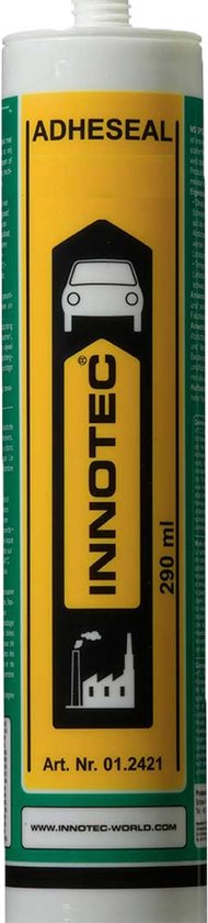 Innotec Adheseal zwart - 290ml - lijm & afdichtingskit | bol